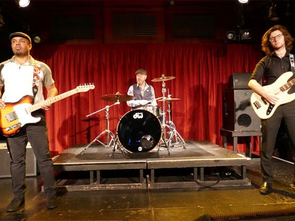 Electric Blue | Rock and Pop Trio West Yorkshire | Alive Network