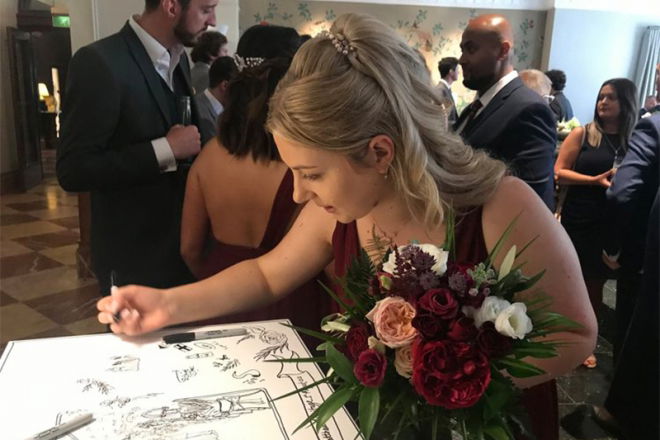 Live Event Painter | Live Event Artist Bristol | Alive Network