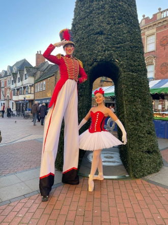 Nutcracker Stilt Walkers | Christmas Stilt Walkers Kent | Alive Network