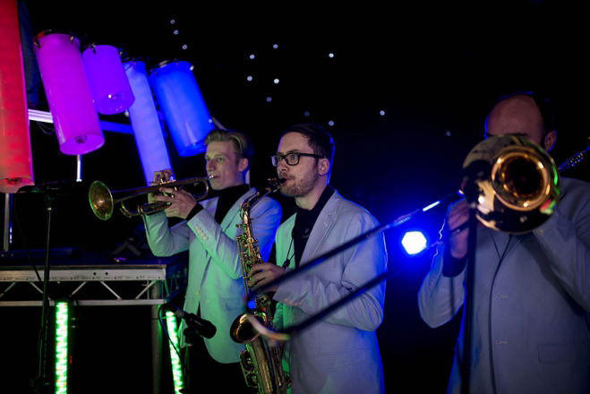 All Lit Up | Unique Function Band With LED Drum Kit Maidstone, Kent ...