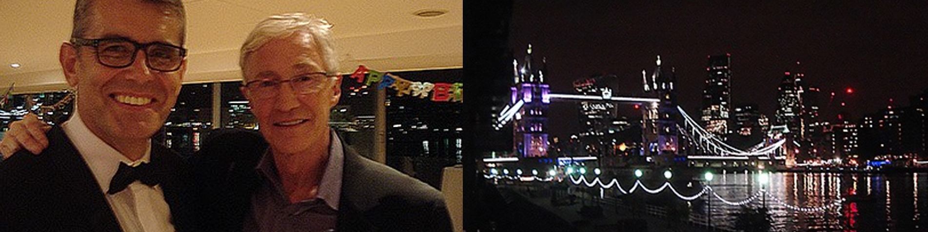 DJ Guy Stevens Entertains TV Stars at Paul O’Grady’s 60th