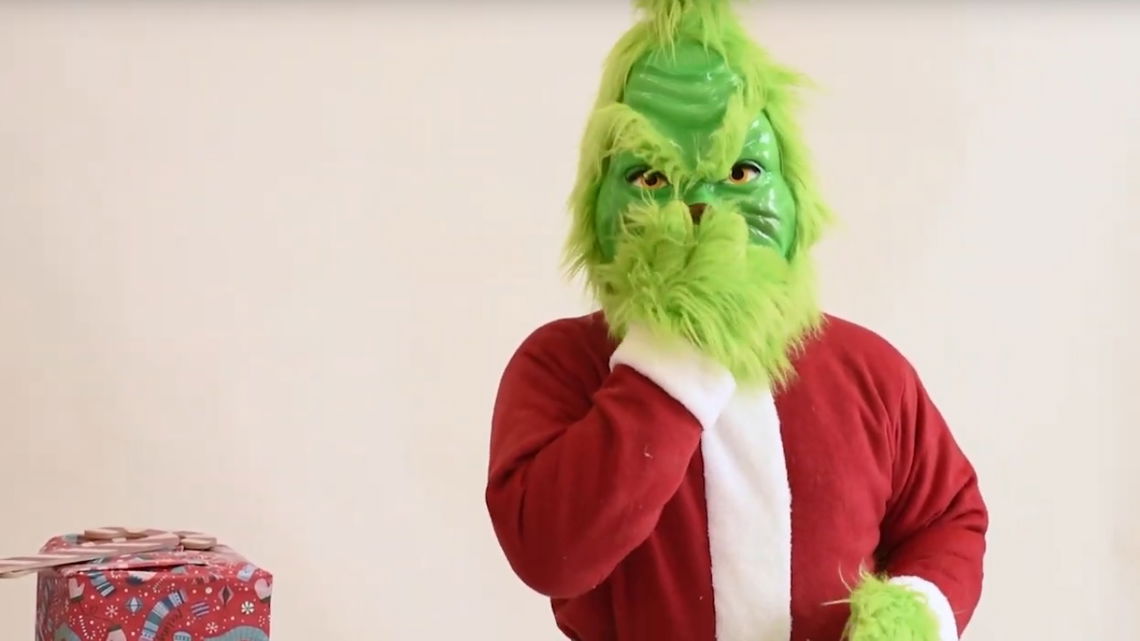 The Grumpy Grinch | Walkabout Character Norfolk | Alive Network
