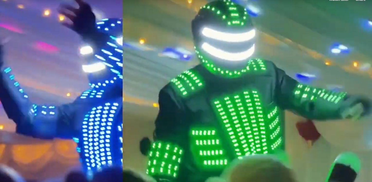 LED Stilt Robots | LED Stilt Robots Lancashire | Alive Network